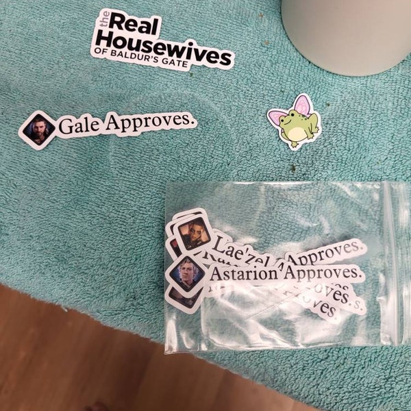 Baldur's Gate 3 Companions Approval Sticker! | Bg3 Stickers ...