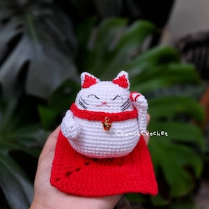 PDF Pattern Mini Lucky Cat Pattern - Etsy