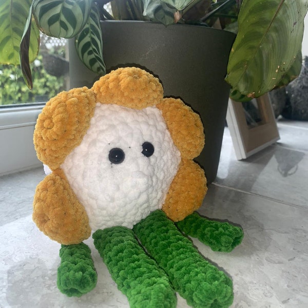 The ORIGINAL Groovy Flower Crochet Pattern / Low Sew Crochet Pattern ...