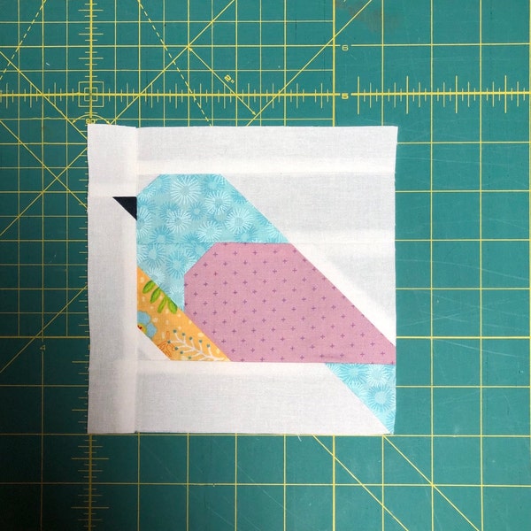 Pretty Bird Quilt Block Pattern - PDF Includes Instructions for 6 Inch ...
