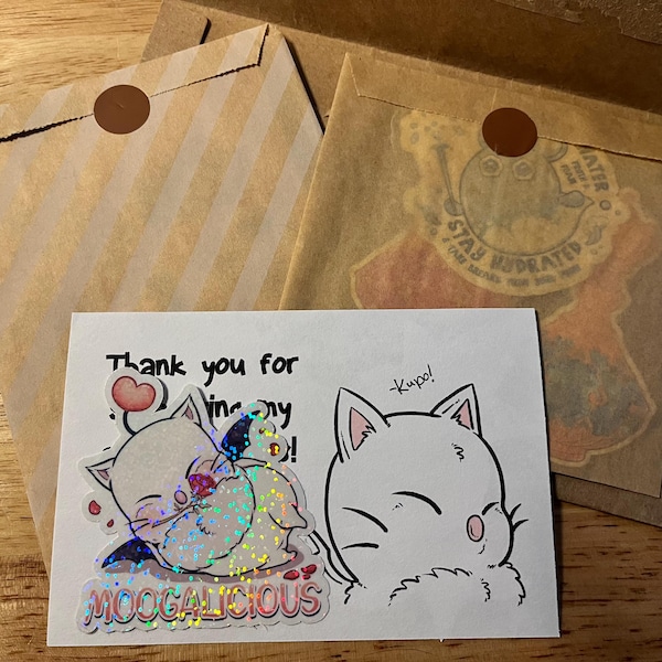 Nixie Drippy FFXIV Self-care Sticker - Stay Hydrated & Take Breaks ...