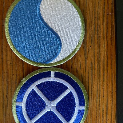 Yorkshire White Rose Patch 3 Inch Embroidered Iron-on or - Etsy