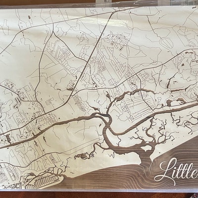 Kansas: Independence Street Map - Etsy