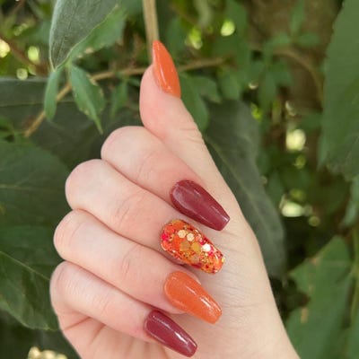 Shades of Autumn Dip Powder Collection, Fall Dip Powder for Nails, Fall ...