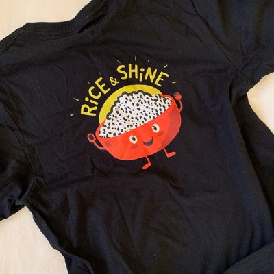 Filipino Rice and Shine Unisex Softstyle T-shirt Asian Themed Graphic T ...