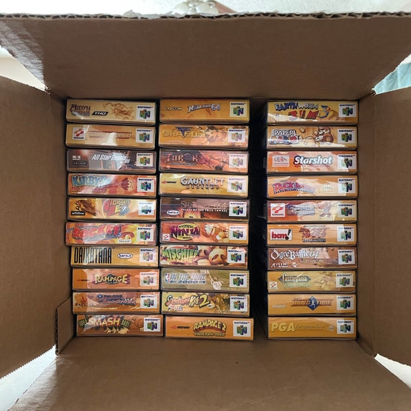 Mini Nintendo 64 Protector Boxes / Cases - Etsy