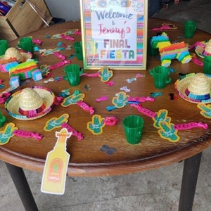 Final Fiesta Sign Final Fiesta Welcome Sign Fiesta Bachelorette Party ...
