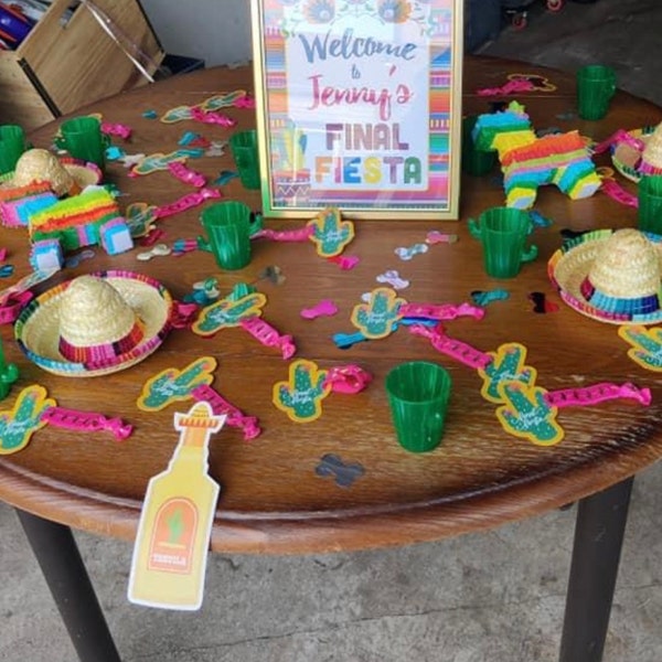 Final Fiesta Sign Final Fiesta Welcome Sign Fiesta Bachelorette Party ...