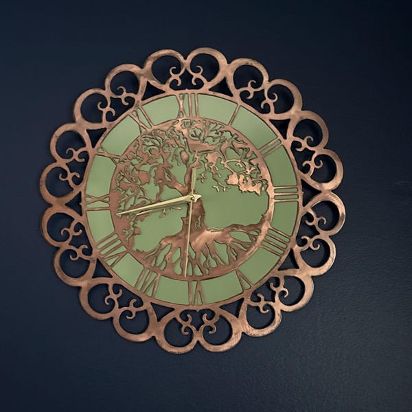 Tree of Life Clock - Etsy