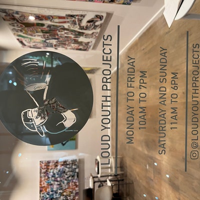 Custom Vinyl Opening Times Decal for Business With Logo Personalised ...