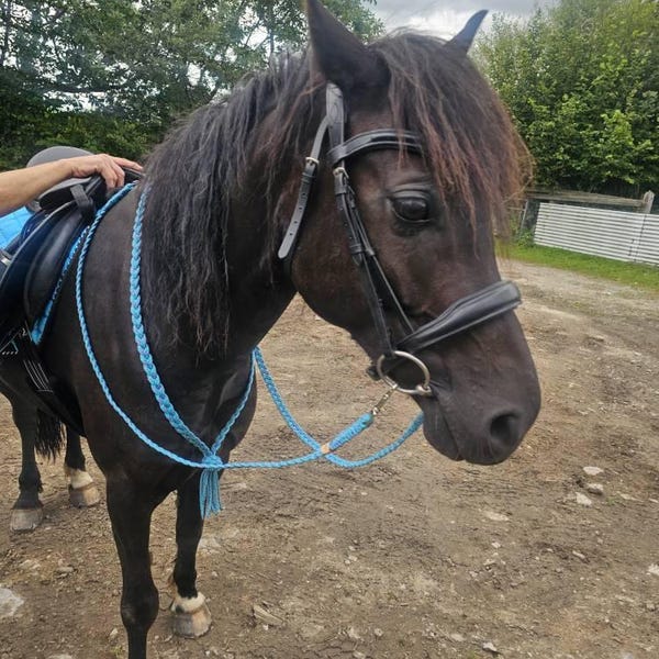 Rope Neckrope Camo - Custom Made Tassel Cordeo - Handmade Equestrian ...