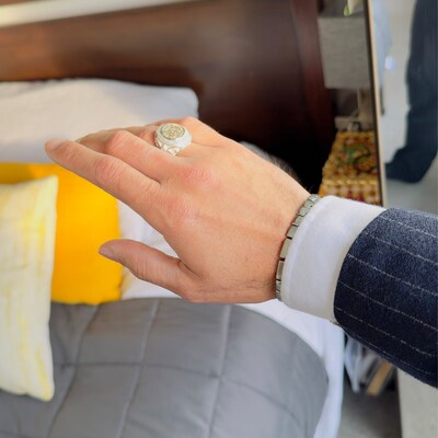 Personalized Family Coat of Arms Cufflinks for Groomsmen Gift Wedding ...