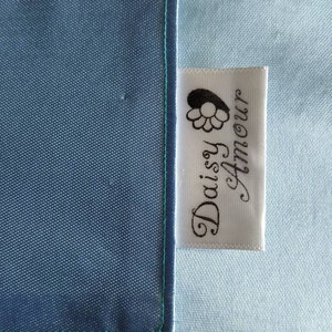 38mm Custom Printed Slim and Narrow Seam Labels - Etsy UK