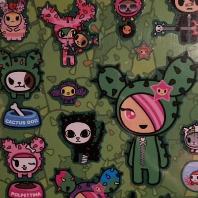 Daiso Tokidoki Sticker Sheet - Etsy