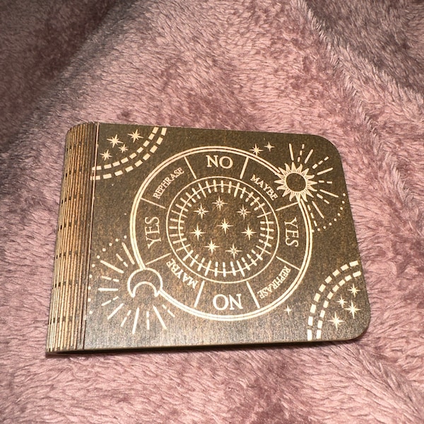 Pendulum and Board Dowsing Kit With Pendulum Holder Box, Divination Set ...