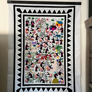 Tapestry Frame Hanging Magnetic Wood Hanger Frames for Scarf or Fabric ...