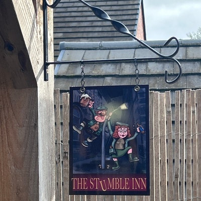 The Drunken Sailor Personalised Swinging Custom Made Hanging Pub and ...