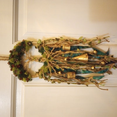 Rosary Style Necklace Vintage Skeleton Key Trinity Knot Wax - Etsy