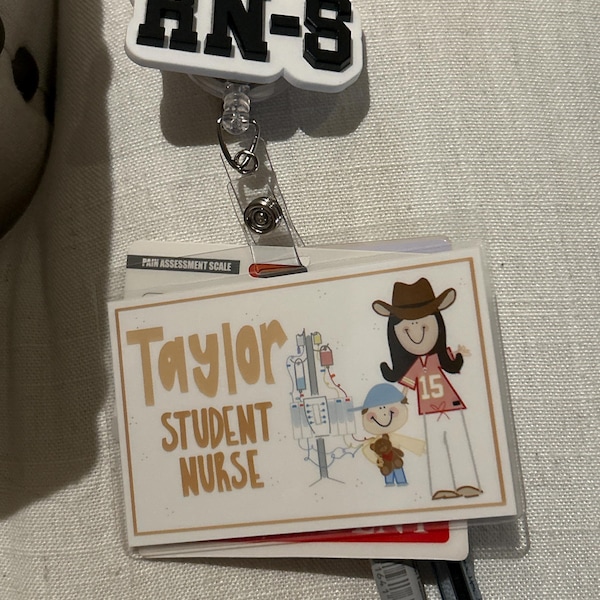 Personalized Badge Buddy - Etsy