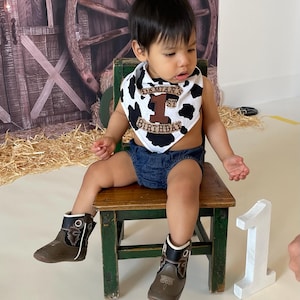 RODEO Back Number-personalized Cowboy-1st Birthday/rodeo Banner-high ...