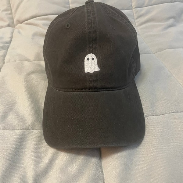 Ghost Halloween Cap Ghost Cap Dad Cap Halloween Costumes Embroidered ...