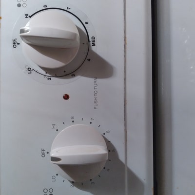 6 Ring Cooker Top Markings Decals Double Set. - Etsy