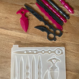 Resin Molds-sword Silicone Mold-opening Knife Resin Mold-epoxy Resin ...