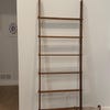 Modern Floating Wall Shelf, Java-stained Cherry & Maple Shelving Unit ...