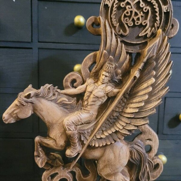 Prince Seere Demon Statue Gothic Statue Goetia Demon Demon Sigil Sigil ...