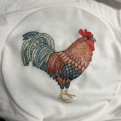 Chicken Embroidery Pattern Instant Download Hen Hand - Etsy