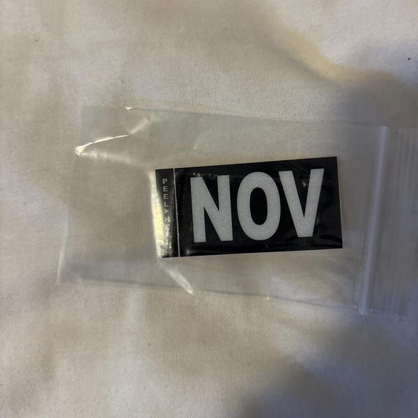 California Month Sticker [doyers Edition] CA License Plate Tag - Etsy