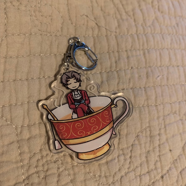 Ace Attorney Trilogy 2'' Acrylic Keychains/charms - Etsy
