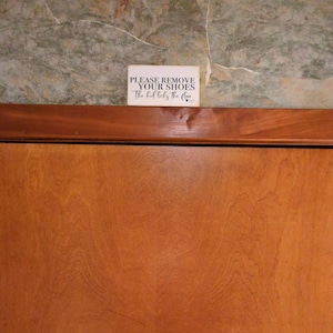 Inappropriate Wood Welcome Sign / Bless This Mother Fucking Home ...