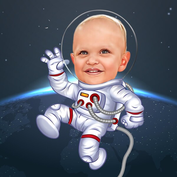 Custom Female Super Boss Cartoon Portrait, Boss Portrait, Gifts for ...