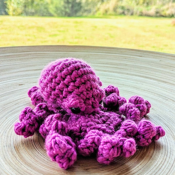 NO-SEW Crochet PATTERN: Paula the Octopus english/français - Etsy