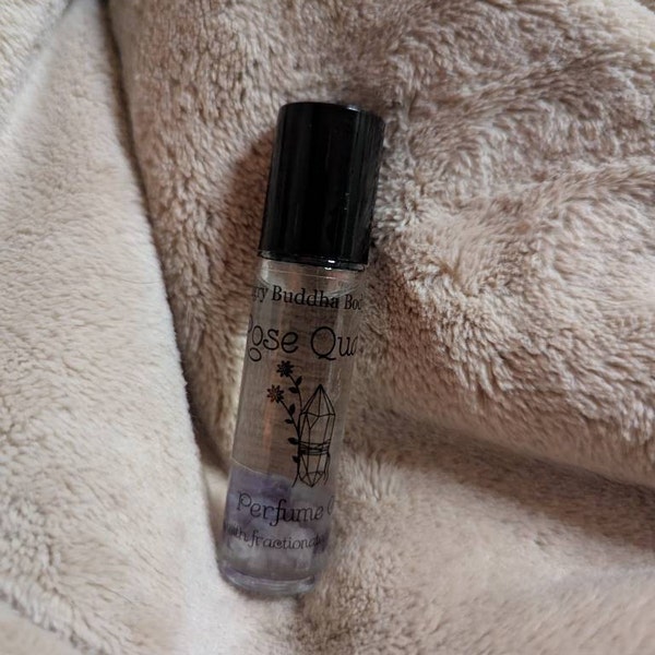 Roll on Oil Perfume With Crystals, Natural Perfume, Essential Oil ...