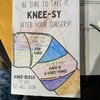 Printable Funny Get Well Soon Knee Surgery Card, Knee Surgery Pun Card ...