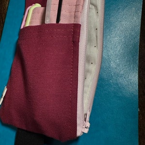 Customized Canvas Planner and Journal Pouch for Journal Supplies, Small ...