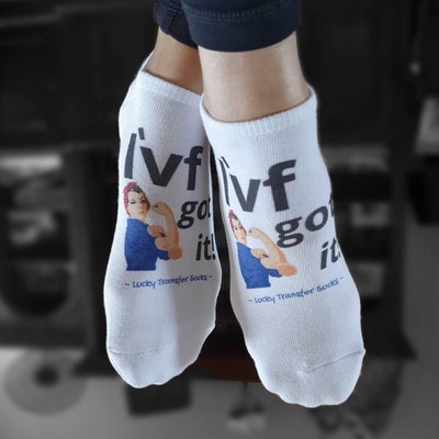 IVF Socks, Lucky Transfer Socks i'vf Got It Socks for IVF - Etsy