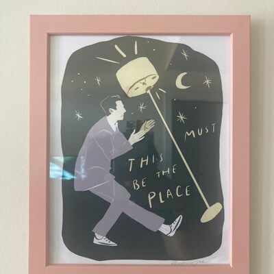 Lamp Dance David Byrne Print - Etsy