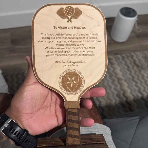 Pickleball Medals Tournament Prize Trophy Award. Wood Crafted ...