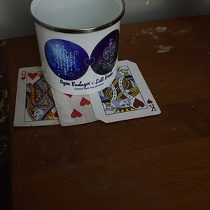 BARON GEDE BRIJIT Haitian Vodou Vèvès Enamel Mug medium - Etsy