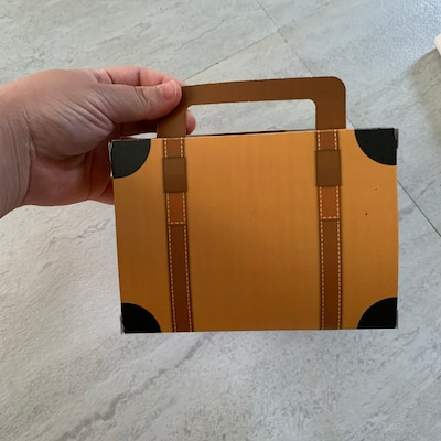 Luggage Travel Suitcase Theme Favor Box - Etsy