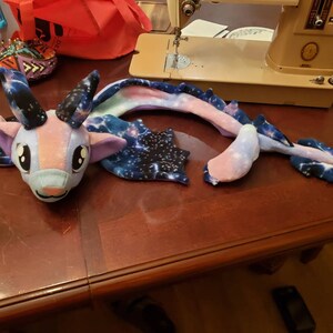 Neck Dragon Plush Sewing Pattern .pdf Tutorial Posable - Etsy