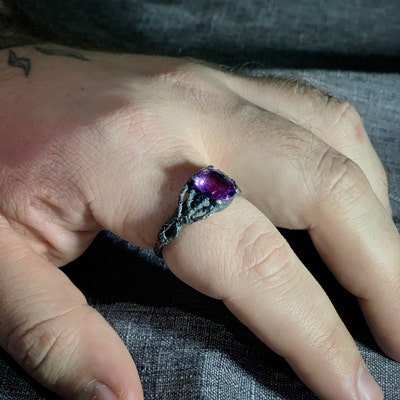 Made to Order Sterling Silver Ring pagonya National Emblem of Belarus ...