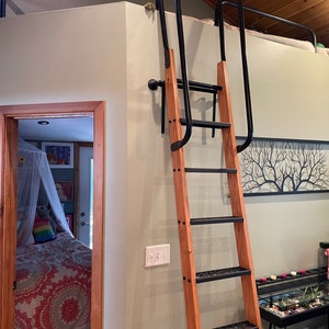 BLACK Ladder Hardware Kit Makes Your Ladder STAND UP - Etsy