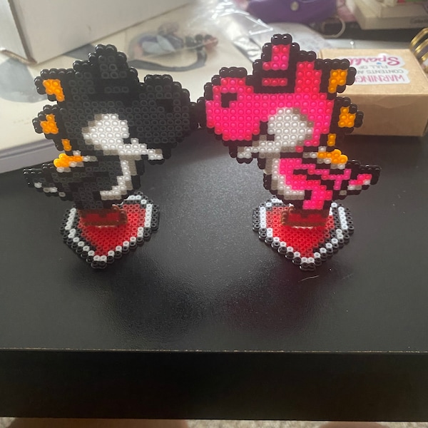 Kissing Yoshi Couple | Video Game Decor | Valentines 8 Bit Art | Mario ...
