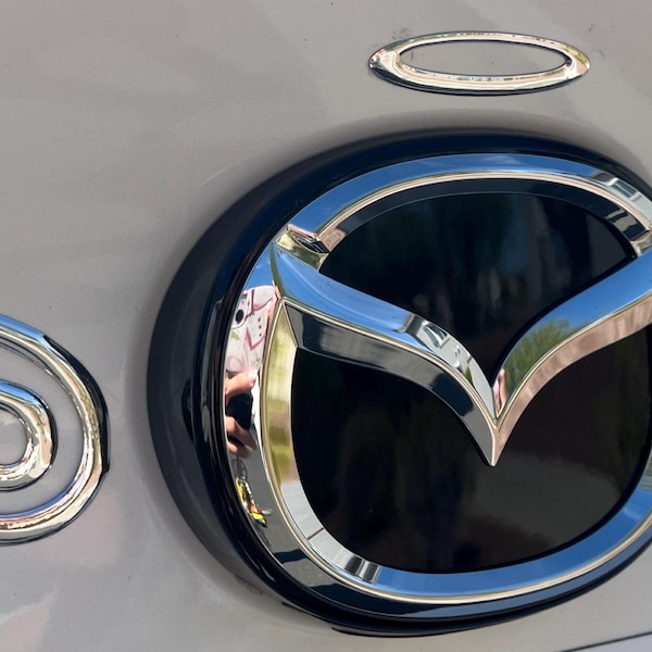 Chrome Angel Wings Car Emblem Sticker / Wings & Halo Silver Badge Decal ...