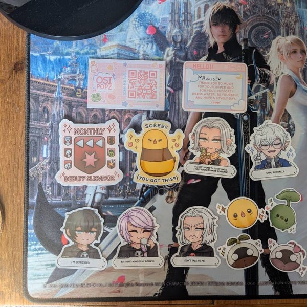 FFXIV Real Life Debuffs Sticker - Etsy