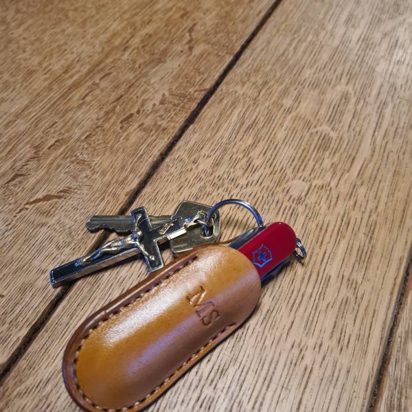 Sak 58 Mm Leather Shell , Sheath , Pocket Pouch for Victorinox 58mm ...